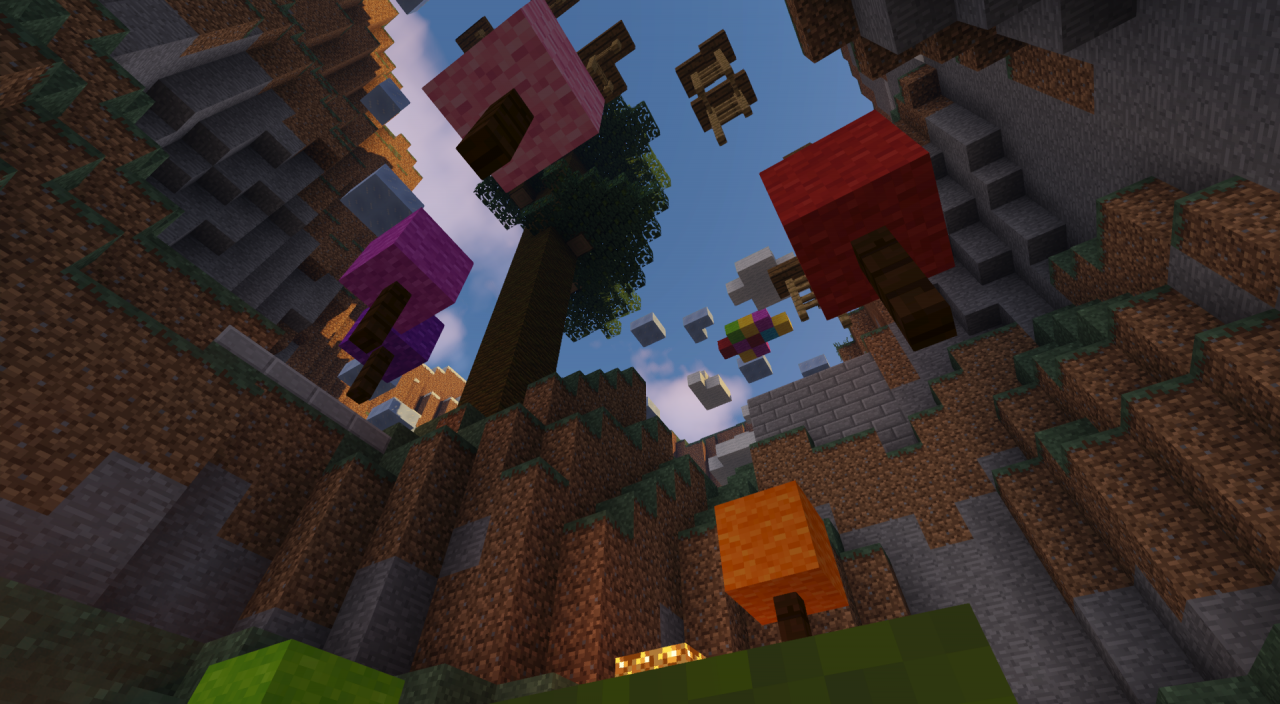 Jump to the limit Minecraft Map