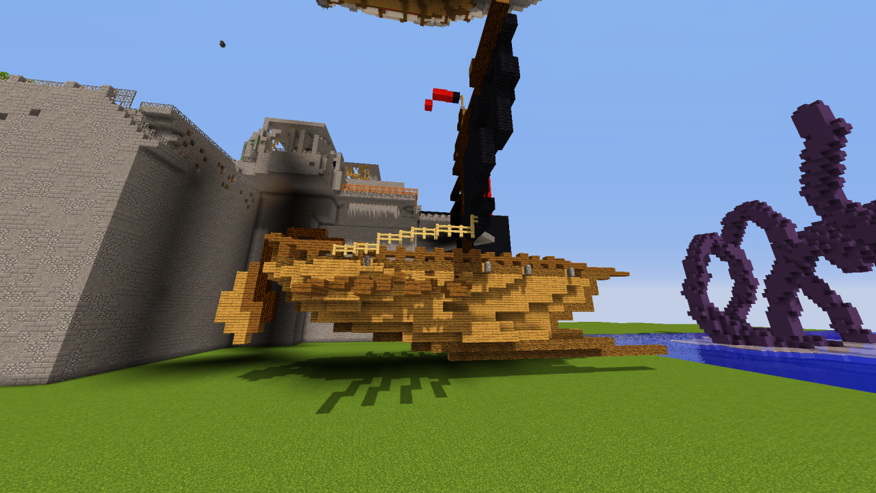 Achilles War Vessel Minecraft Map