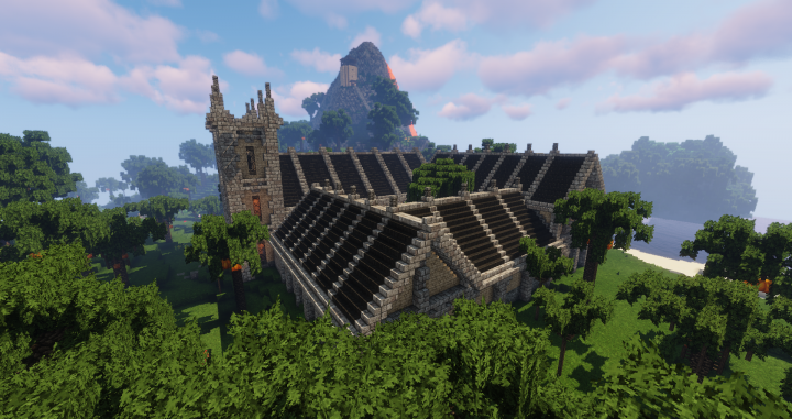 Ancient Medieval Monastery Minecraft Map
