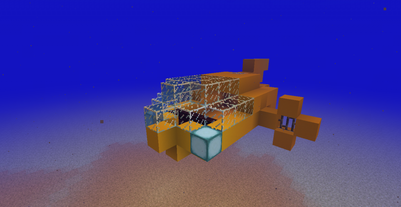 Submarine and Sea Base Minecraft Map