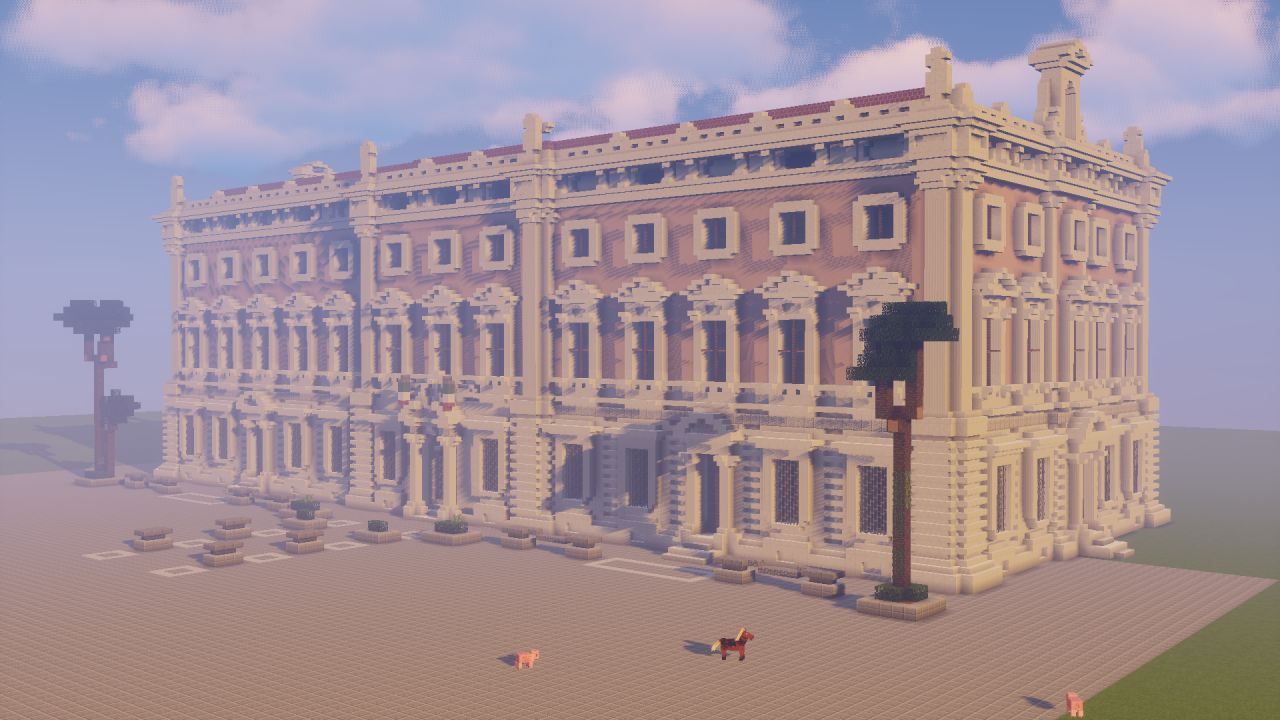 Public Palace (Rome/italian style) Minecraft Map