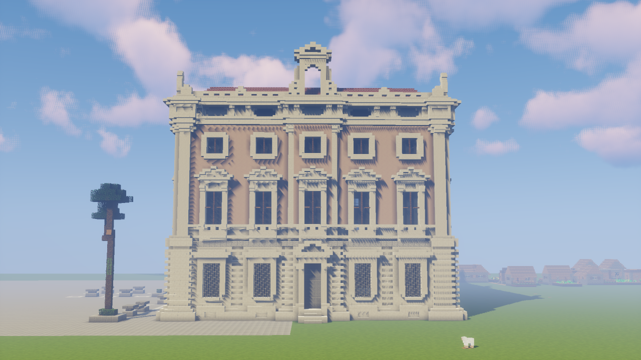Public Palace (Rome/italian style) Minecraft Map