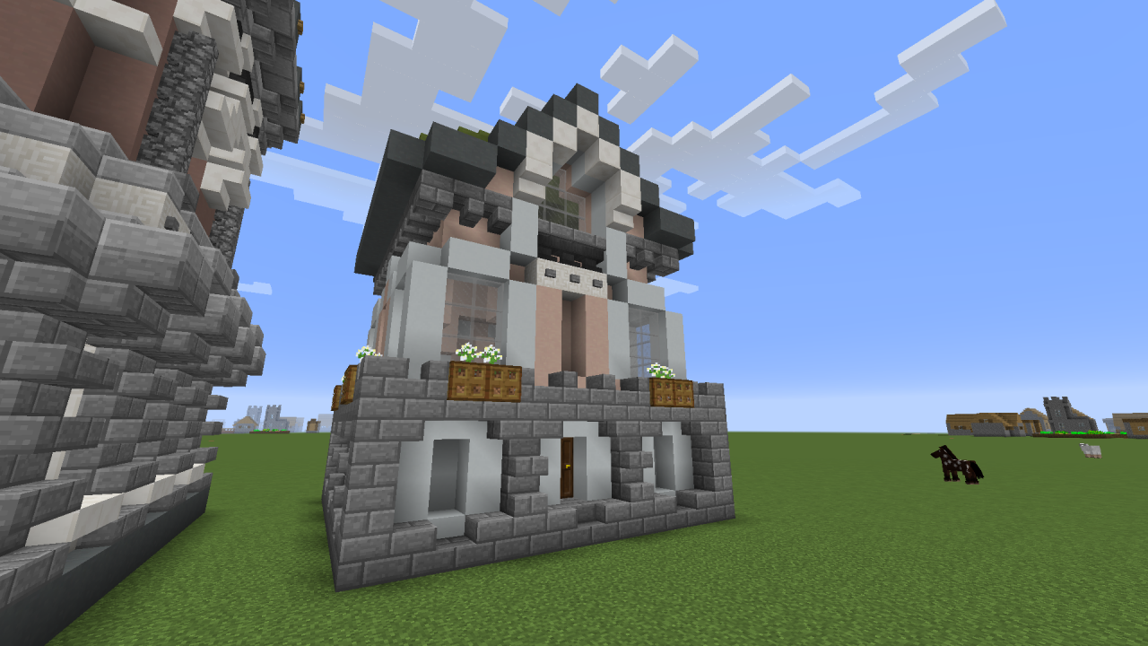 3 Middle Class Houses Minecraft Map