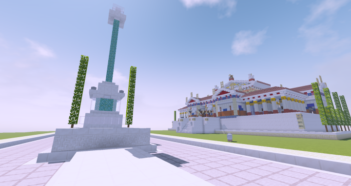 AC Origins Canopic Way Example Minecraft Map