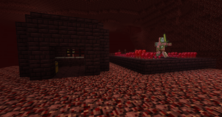 Nether Village Minecraft Map