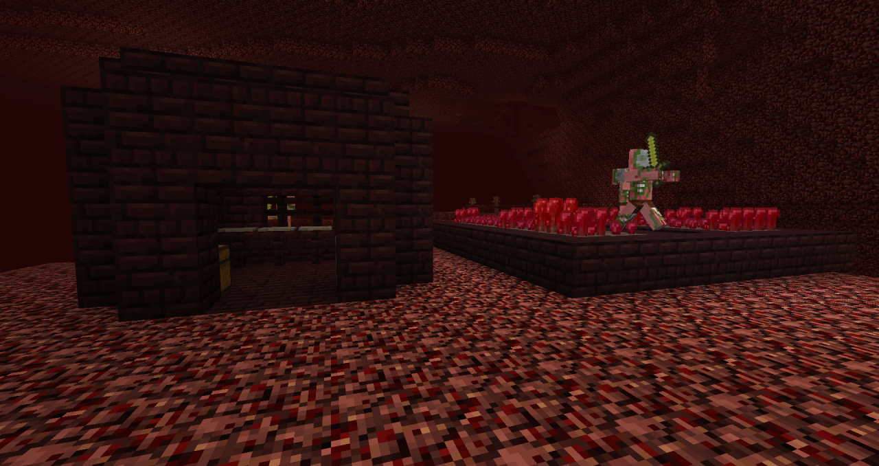 Nether Village Minecraft Map