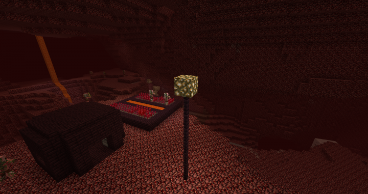 Nether Village Minecraft Map