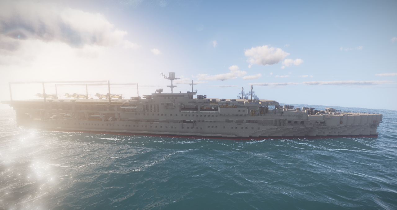 HMS Furious Minecraft Map
