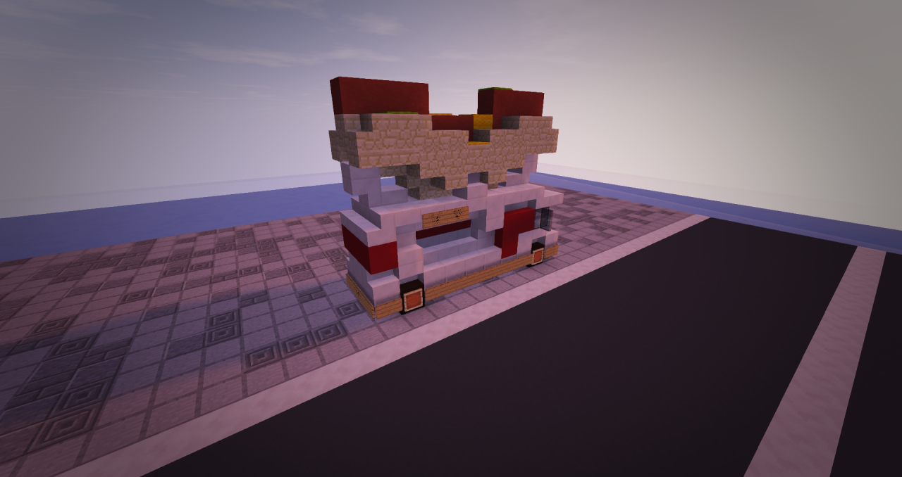 Hotdog Car/Food Truck Minecraft Map