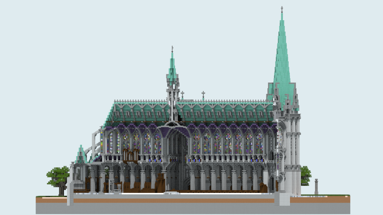 Cathedral & Wyrm Minecraft Map