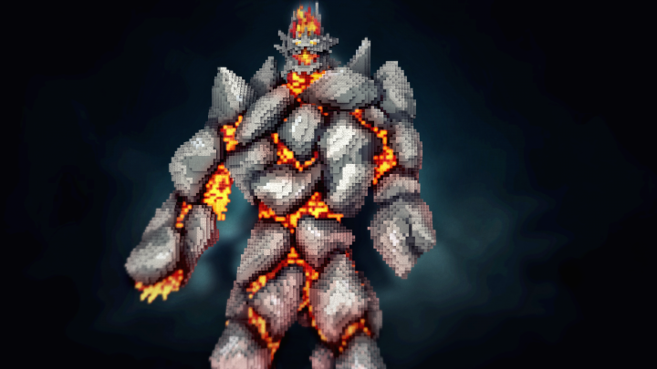 Minecraft | Fire Golem - [By Joel__99 and asdanthemadd] Minecraft Map