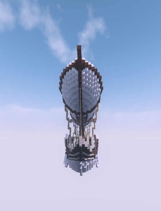 Fantasy Venetian Airship Of The Line Minecraft Map