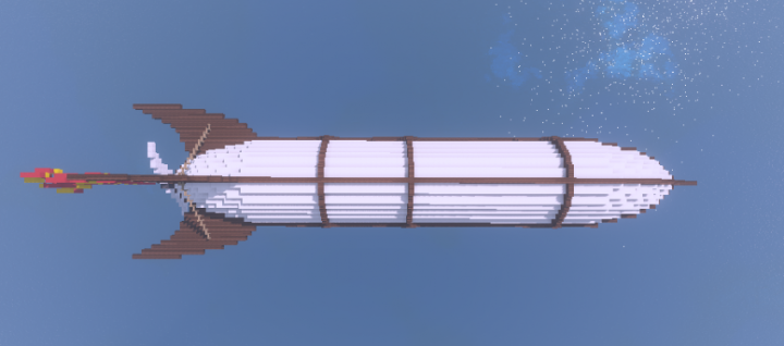 Fantasy Venetian Airship Of The Line Minecraft Map