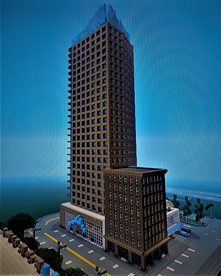 Downtown Skyscraper Minecraft Map