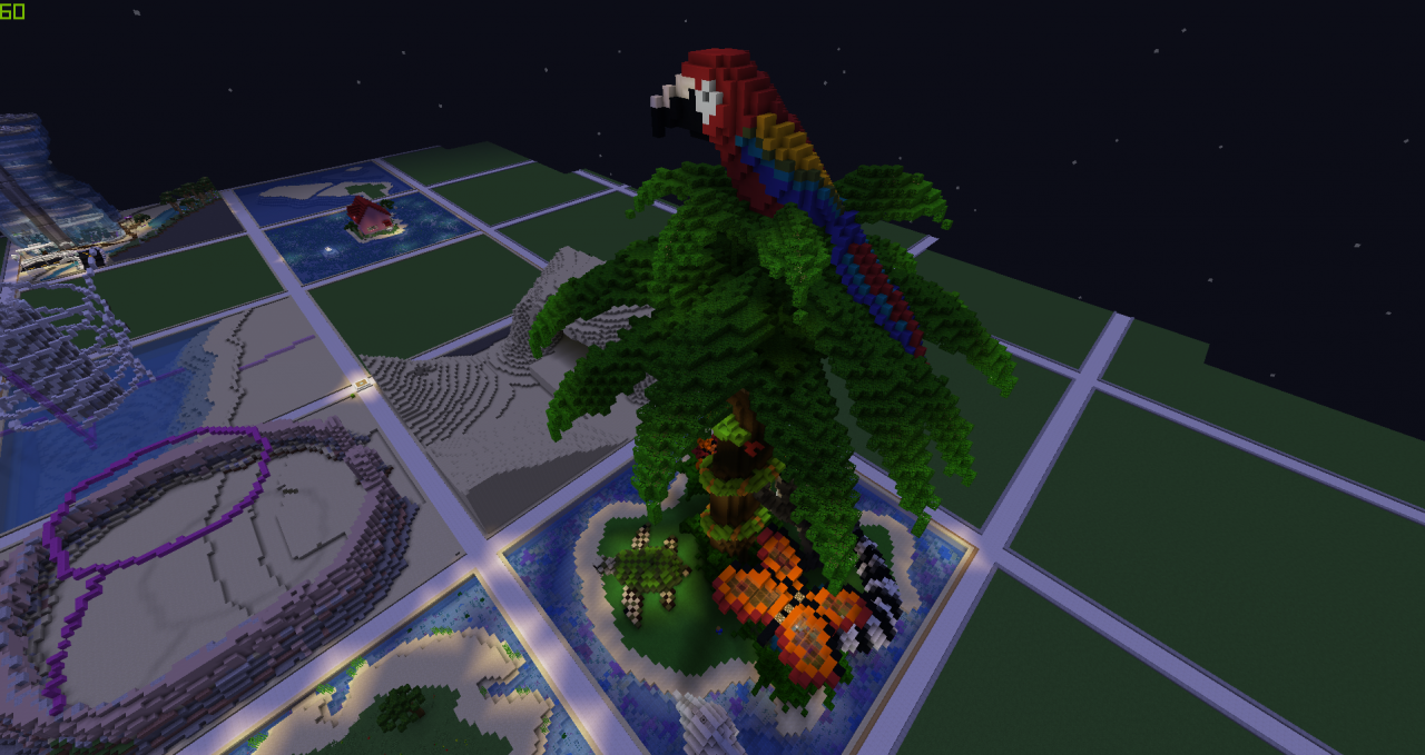Tropical Tree Minecraft Map