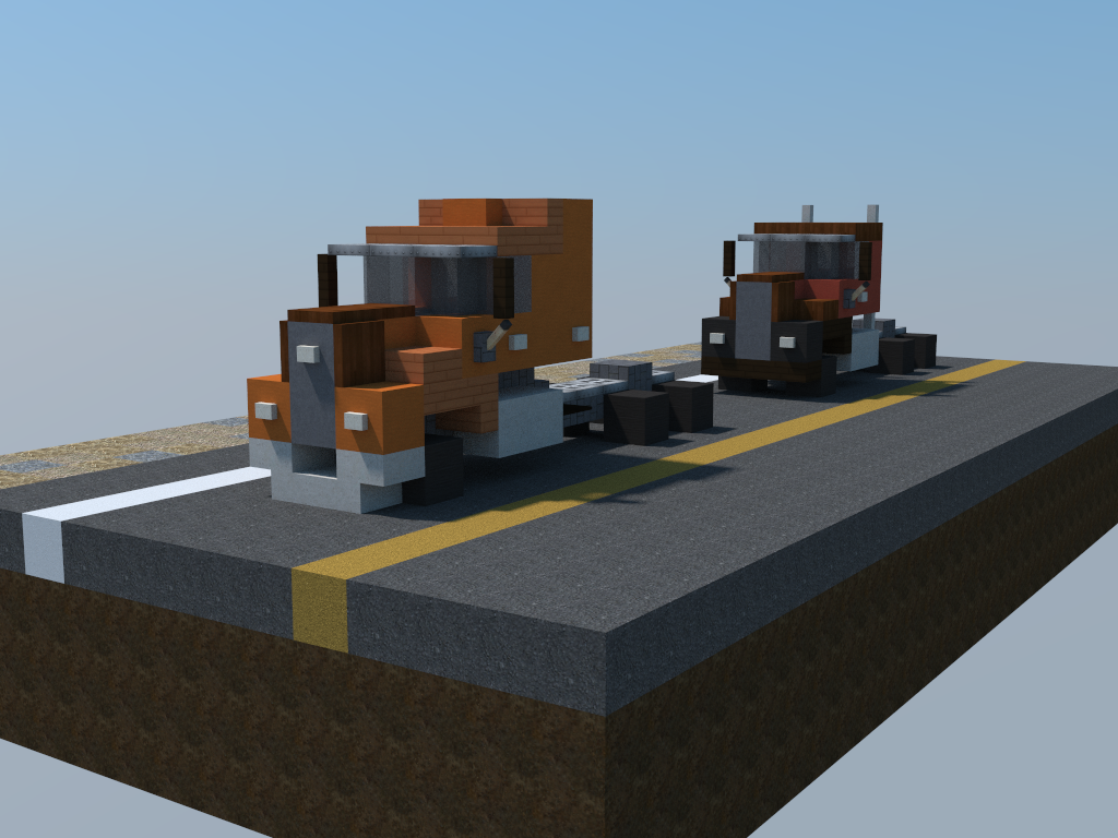 Caterpillar On-Highway Trucks (US and Aus.) Minecraft Map