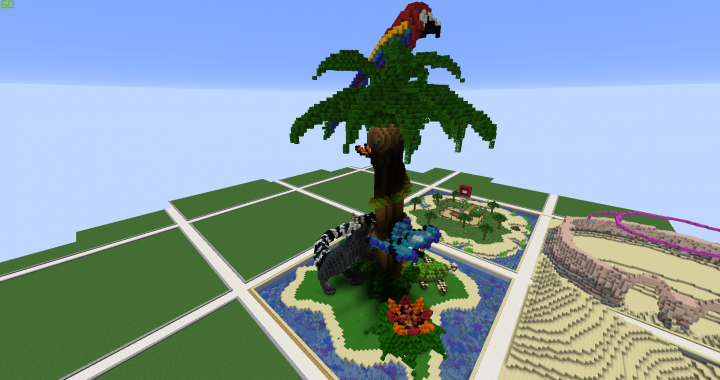 Tropical Tree Minecraft Map