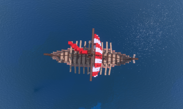 Viking Longship Minecraft Map