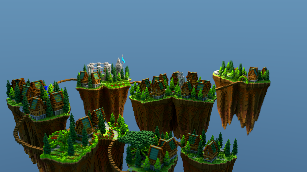 Floating Islands Minecraft Map
