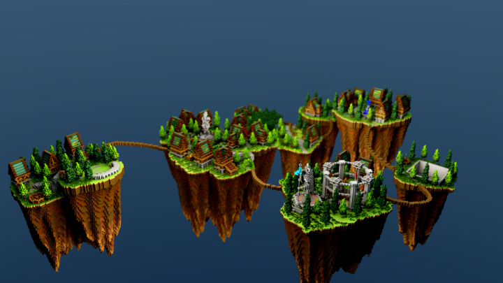 Floating Islands Minecraft Map