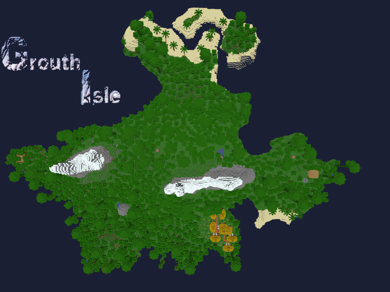 Grouth Isle Minecraft Map