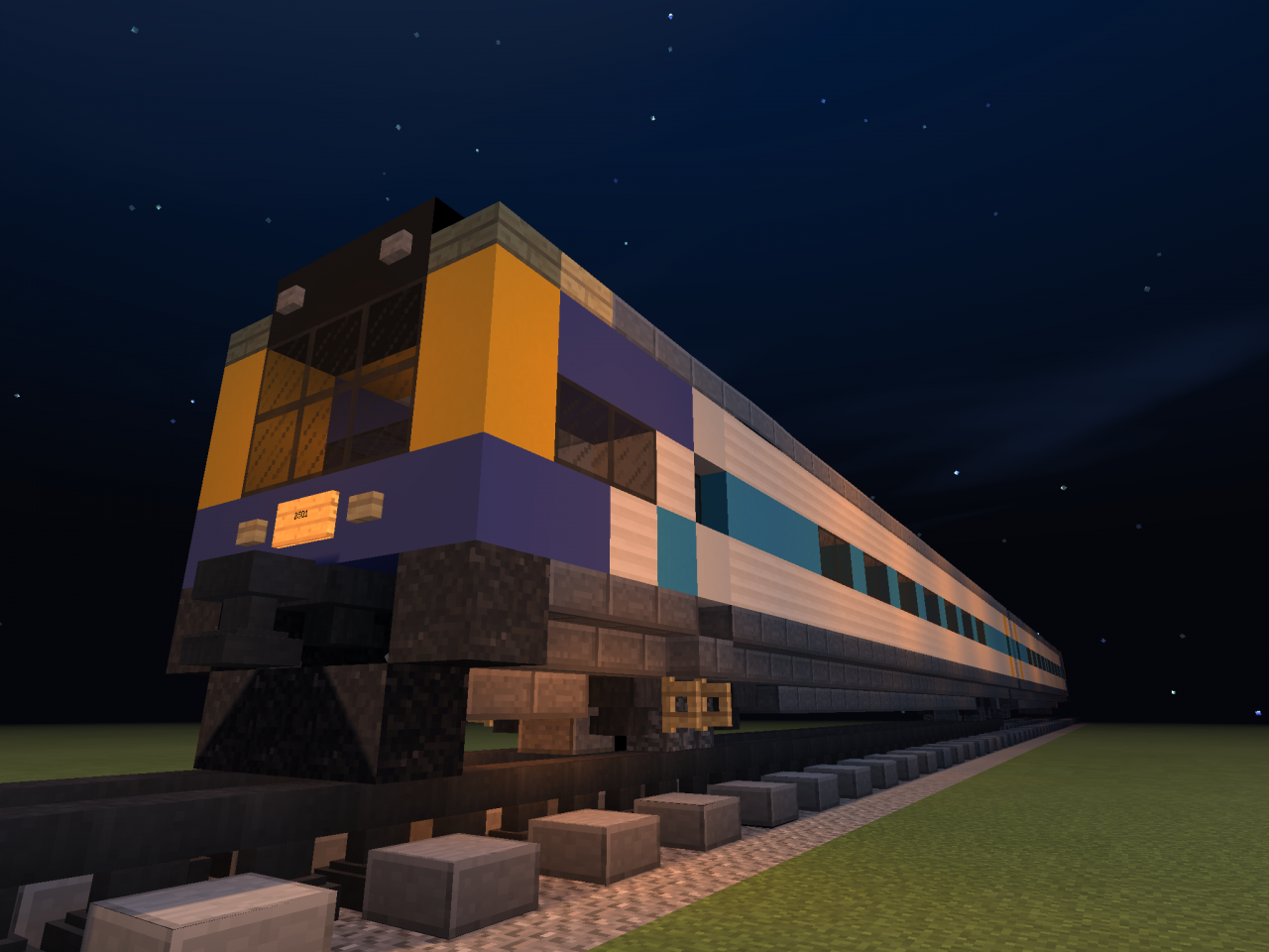 XPLORER Regional Train Minecraft Map