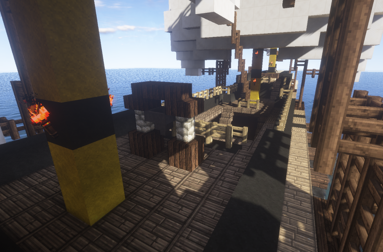 Light Pirate Frigate Minecraft Map