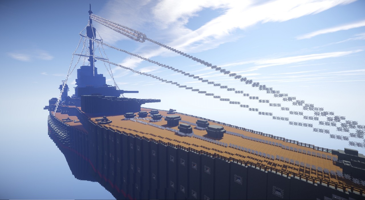 Biggest Redstone Warship of all Times + Download Minecraft Map