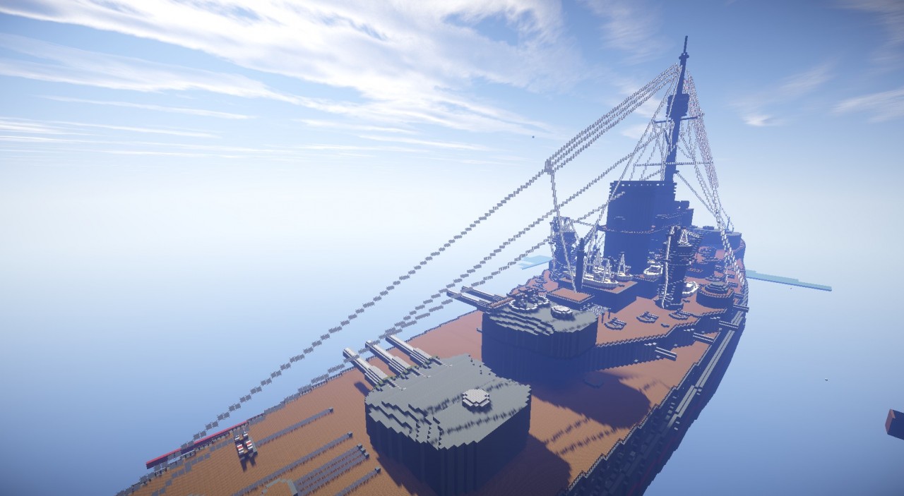 Biggest Redstone Warship of all Times + Download Minecraft Map