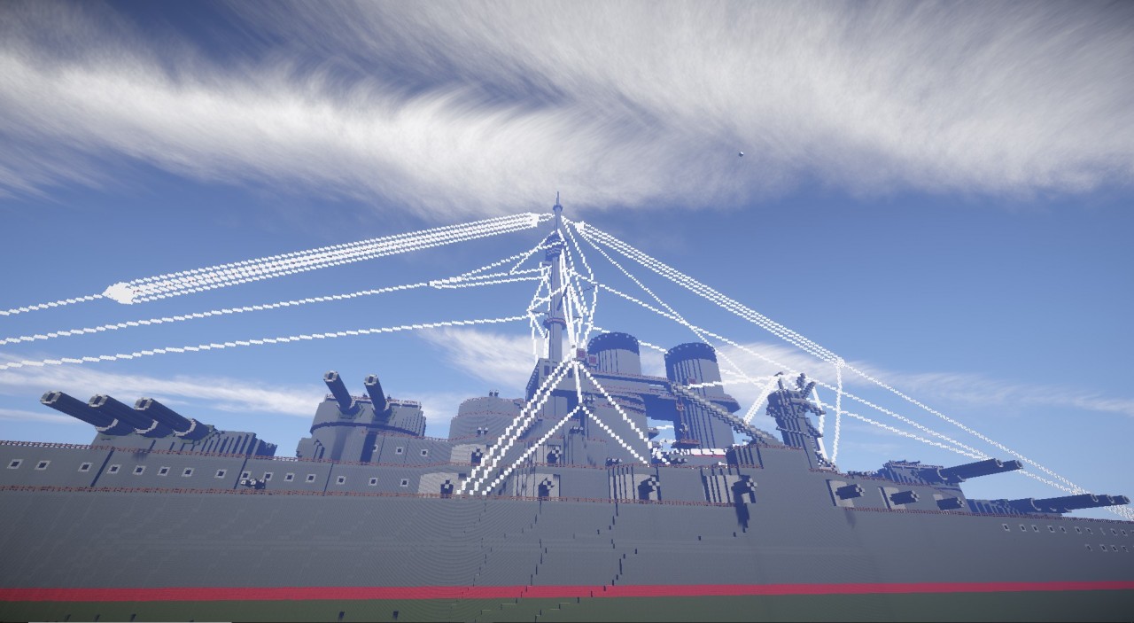 Biggest Redstone Warship of all Times + Download Minecraft Map