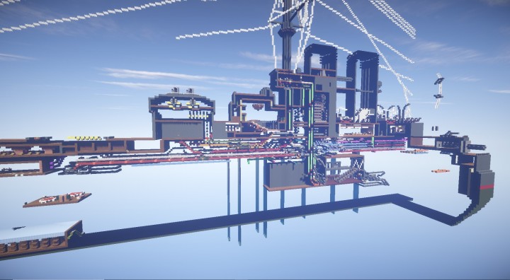 Biggest Redstone Warship of all Times + Download Minecraft Map