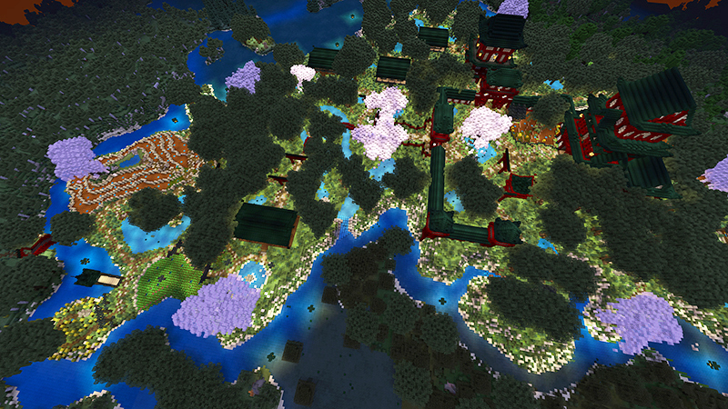 Shinrin-dera Survival Spawn Minecraft Map