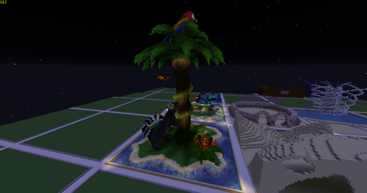 Tropical Tree Minecraft Map
