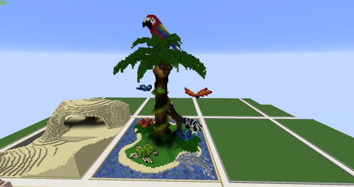 Tropical Tree Minecraft Map