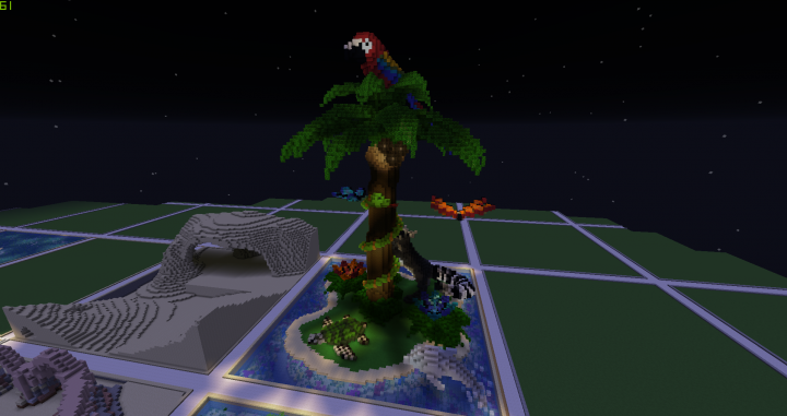 Tropical Tree Minecraft Map