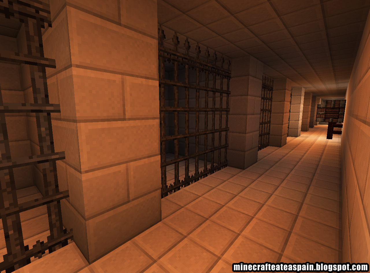 Remembering Cities in Minecraft: The Police Station. Minecraft Map