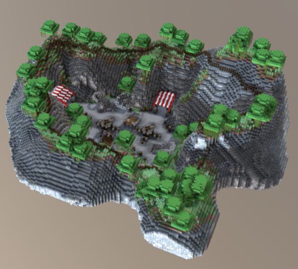 PVP-Map Minecraft Map