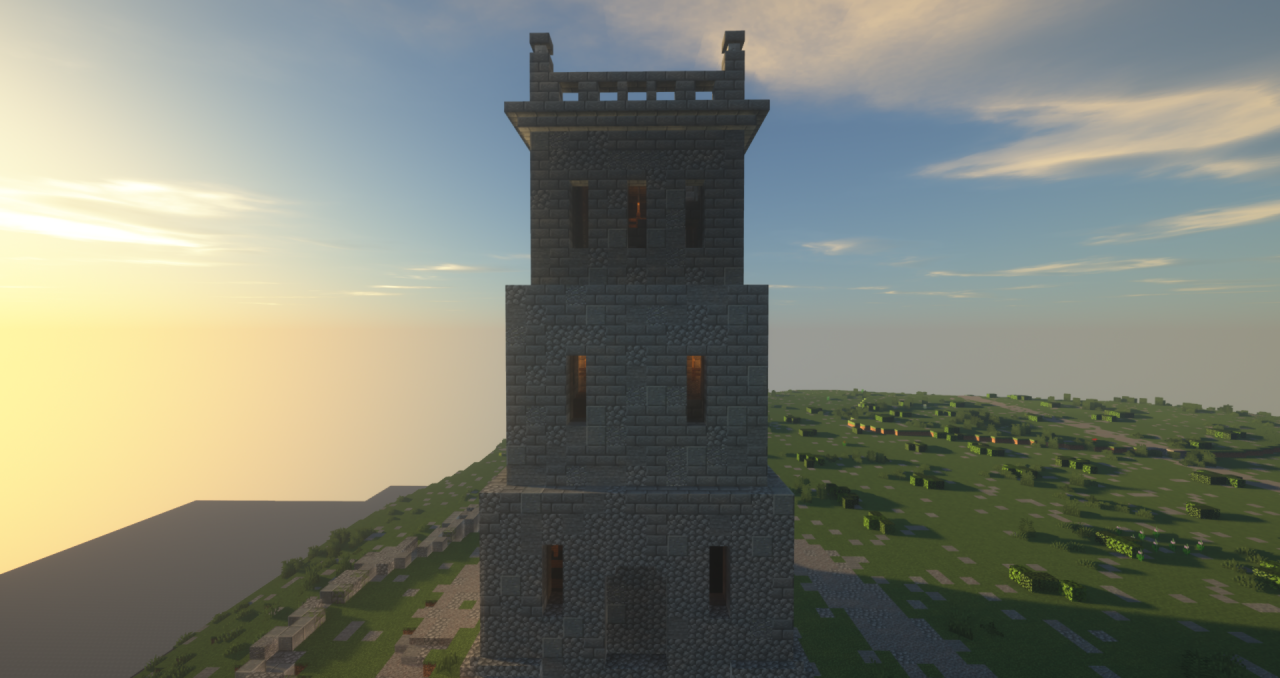 Slottsfjellet - My twist - Norway Minecraft Map