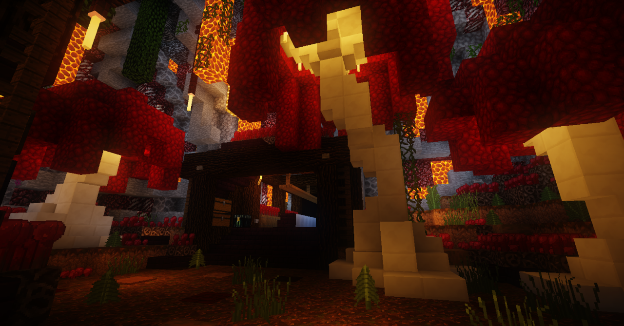 Nether Hub build! Minecraft Map