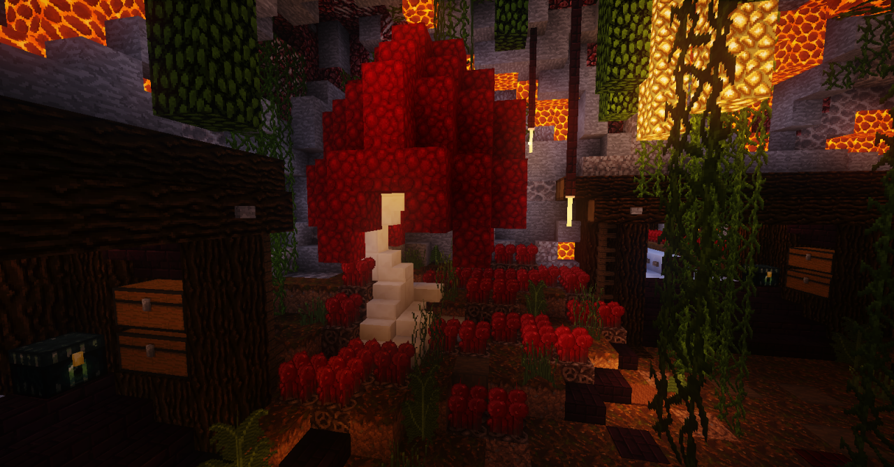 Nether Hub build! Minecraft Map