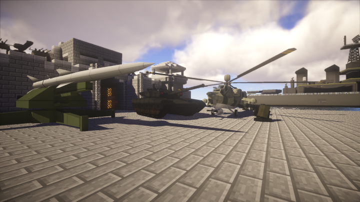 WW3 PvP 1vs1 Battle Map Minecraft Map