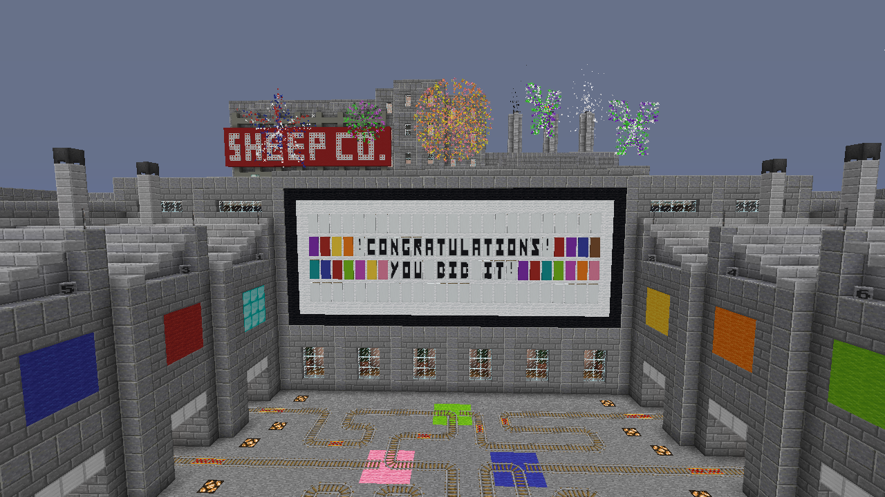 Sheep Shuffle Minecraft Map