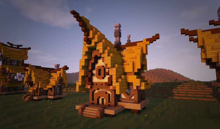 Village Huts Bundle Minecraft Map