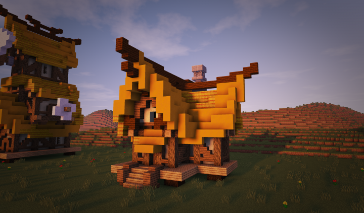 Village Huts Bundle Minecraft Map