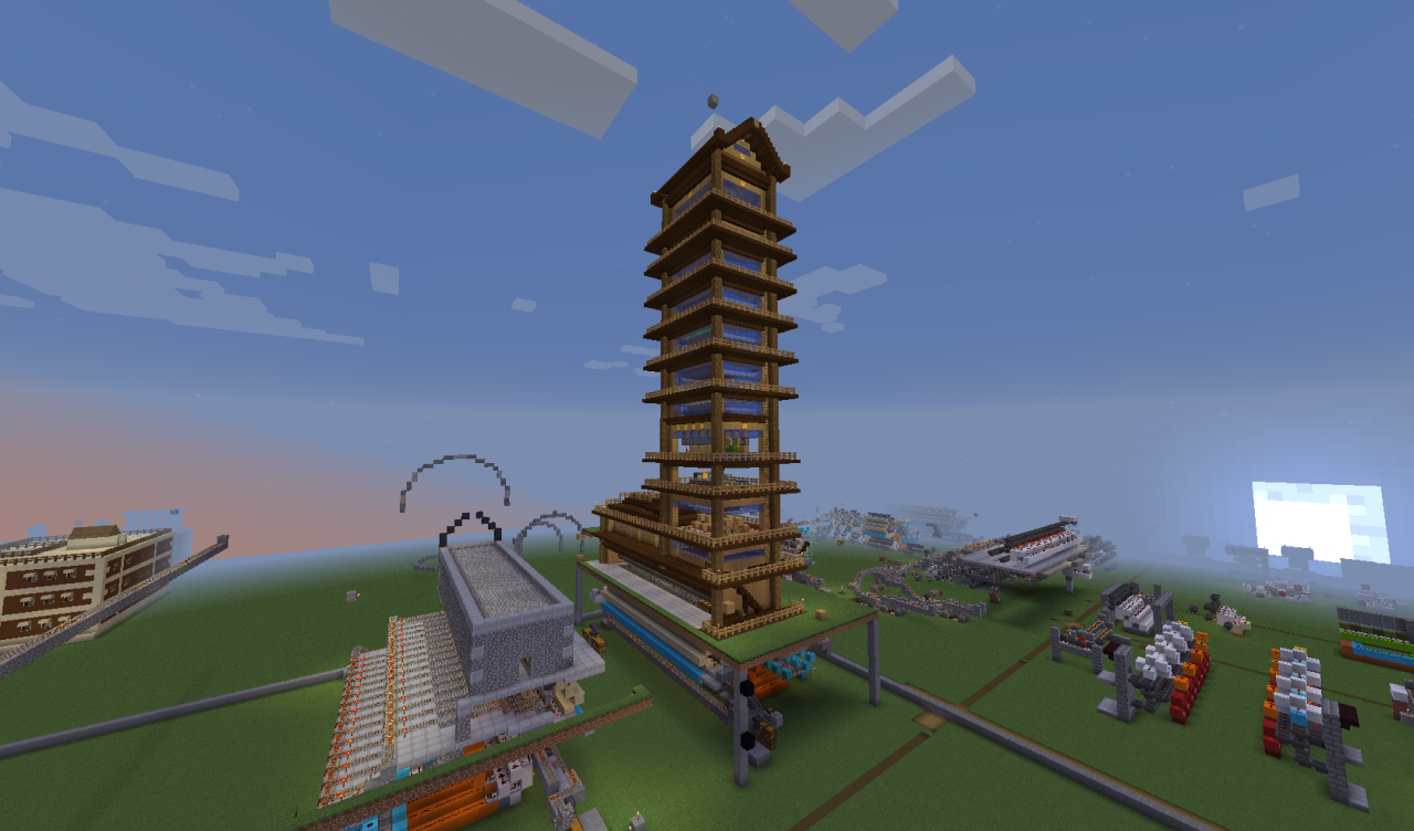 Digger's Modular Farm System Minecraft Map