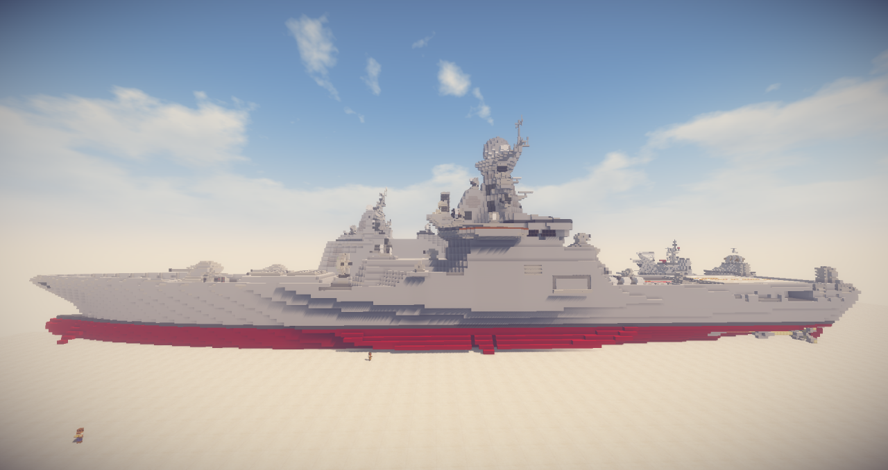 Corvette Ship Briz-class Mod Minecraft Map