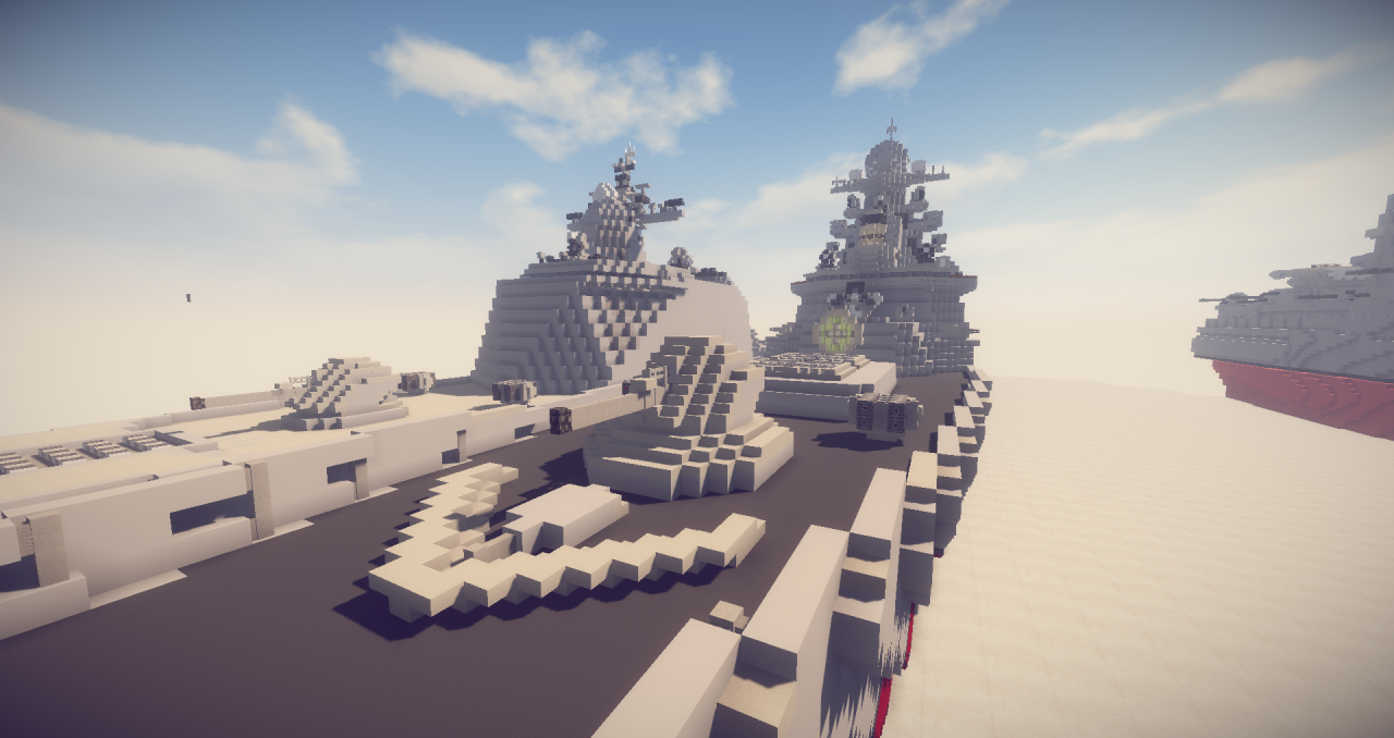Corvette Ship Briz-class Mod Minecraft Map