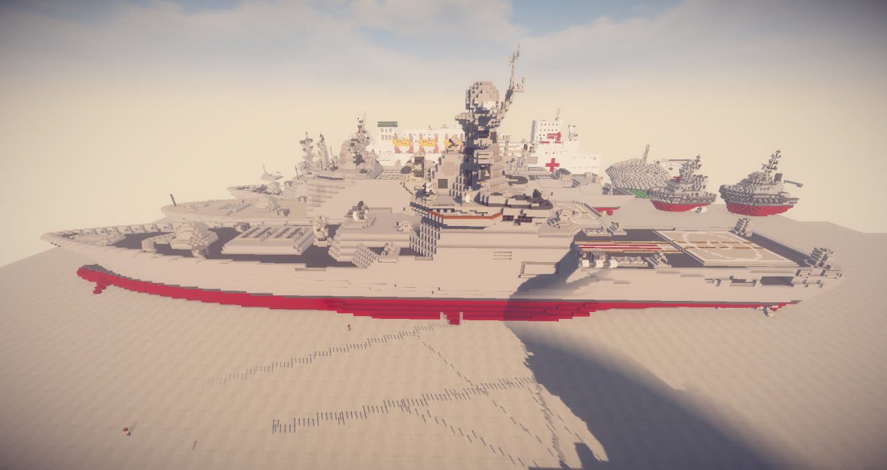 Corvette Ship Briz-class Mod Minecraft Map