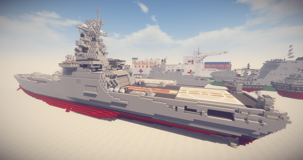 Corvette Ship Briz-class Mod Minecraft Map