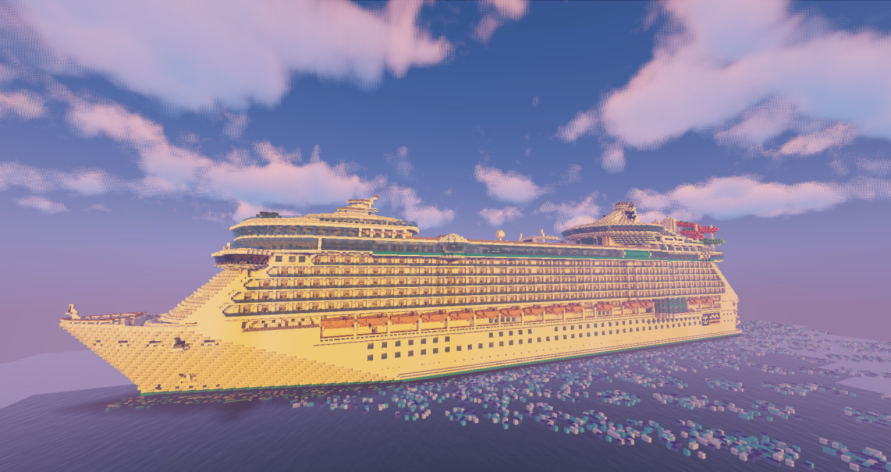 Liberty of the Seas Cruise Ship - 1:1 Scale Replica - Full Interior (1. ...